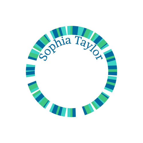 Confetti Write-On Labels | Name Bubbles