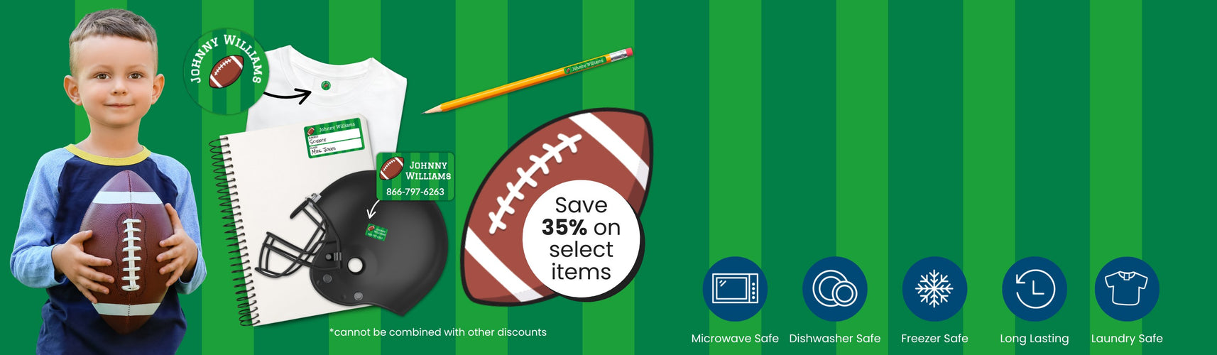 Sale: Sports Labels & More | Name Bubbles