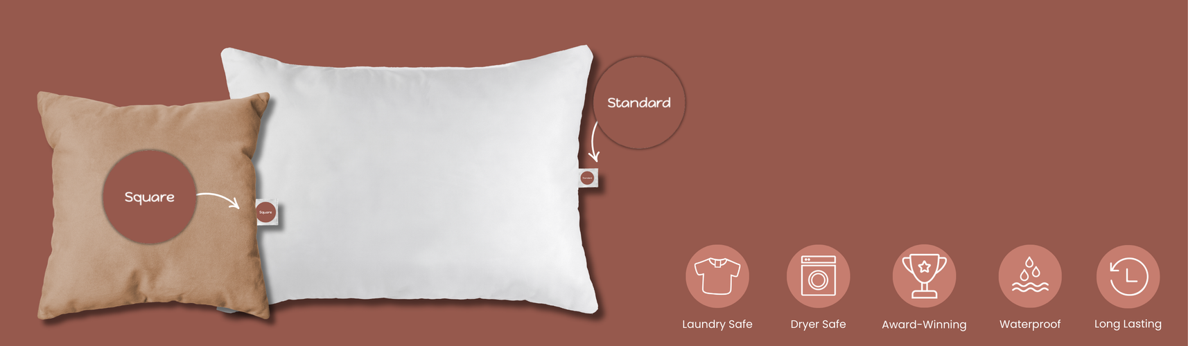 Pillow Labels | Name Bubbles