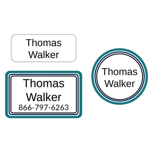 Bands Clothing Labels Pack | Name Bubbles