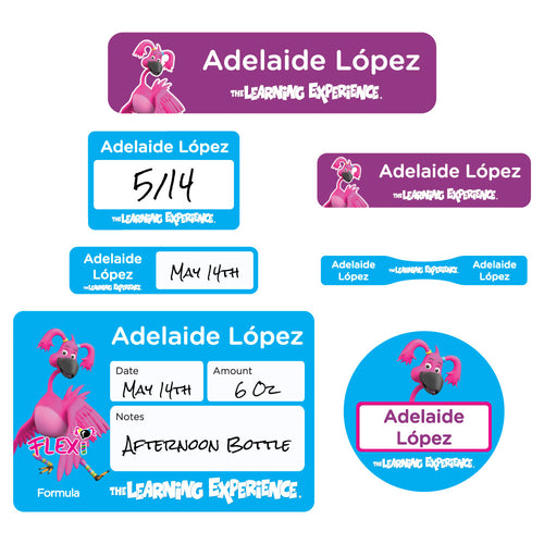 Formula Infants Labels Pack | Name Bubbles