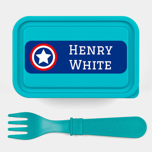 All Star Large Rectangle Name Labels | Name Bubbles