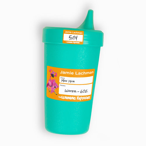 Toddlers Sippy Cup Write-On Labels | Name Bubbles