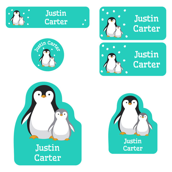 Penguin Christmas Gift Tags Printable