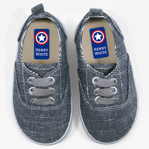 Shoe Labels: All Star Stick On Shoe Labels | Name Bubbles