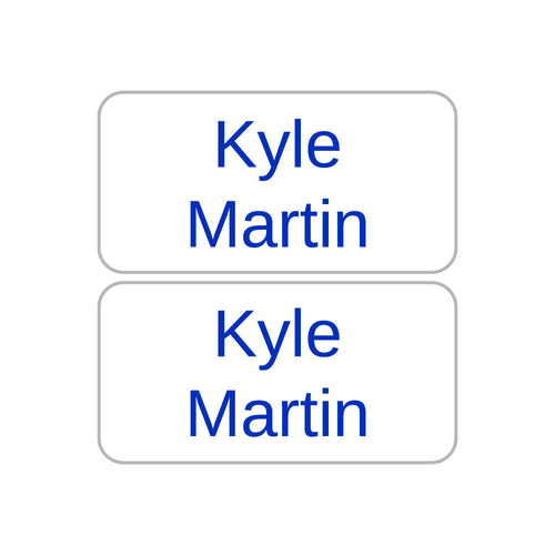 Shoe Labels: Simple Stick On Shoe Labels | Name Bubbles