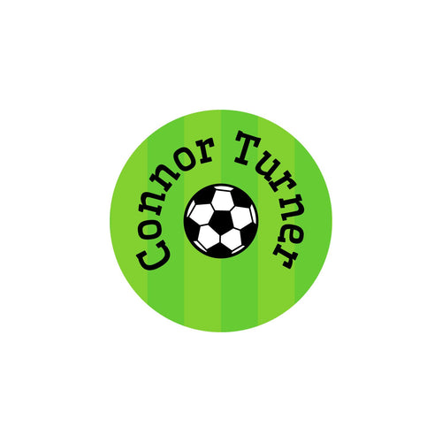 Soccer Clothing Labels For Kids | Name Bubbles