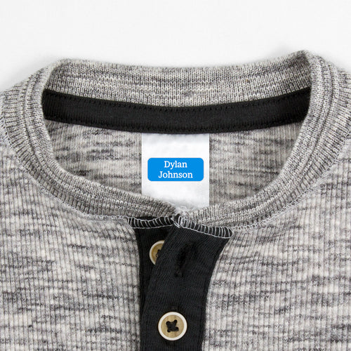Custom Extra Small Clothing Labels For Kids | Name Bubbles
